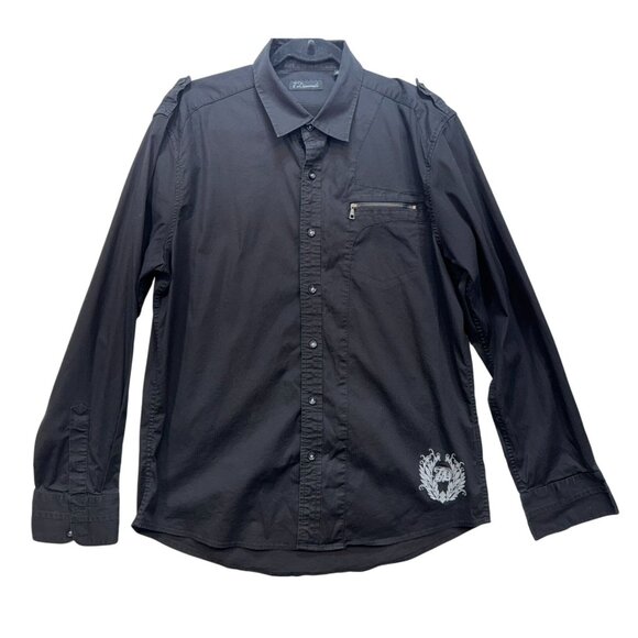 7 Diamonds | Shirts | 7 Diamonds Mens Long Sleeve Buttonup Shirt Xl ...